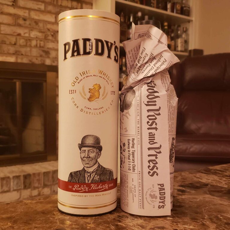 Paddy's Old Irish Whiskey Review | Secret Whiskey Society